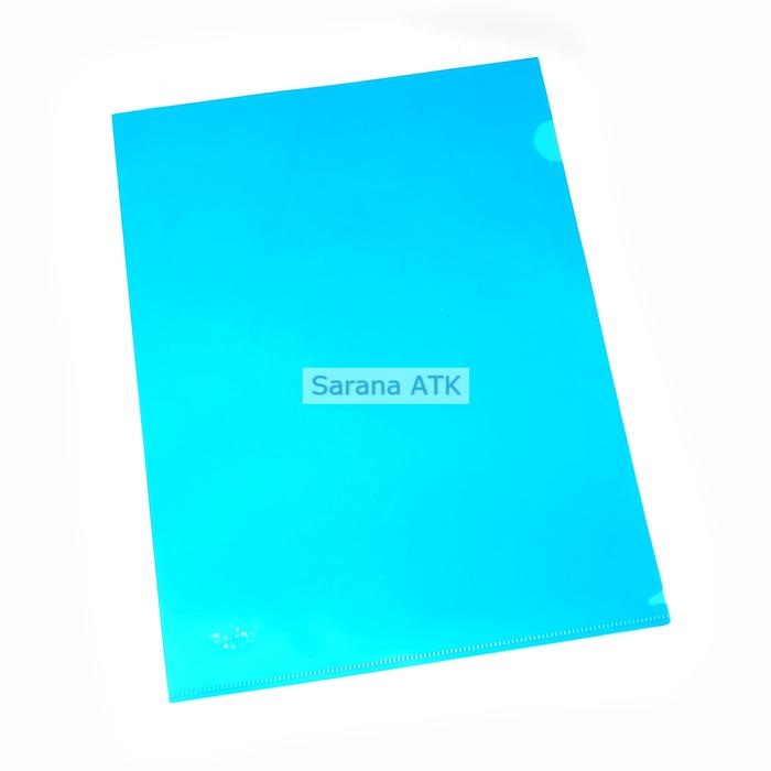 Jual FELIX Map L Ukuran Folio - F4 ( Clear sleeve ) - 1 Lusin - Biru ...
