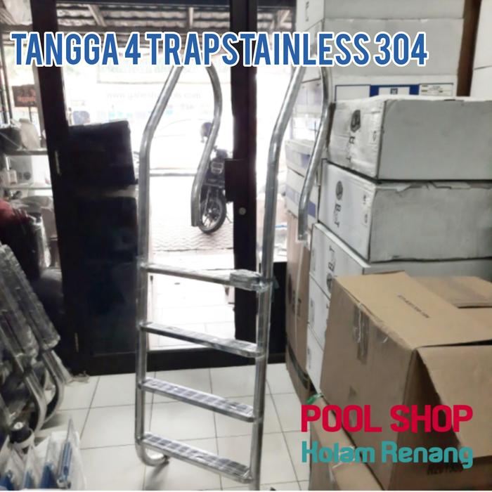 Jual Tangga Kolam Renang 4 Trap (Step) Stainless SUS 304 - Kota Depok ...