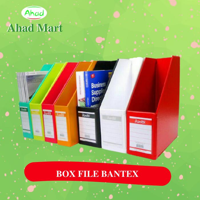 Jual BANTEX BOX FILE UKURAN JUMBO / FILE F4 ALL COLOUR / MAGAZINE FILE ...