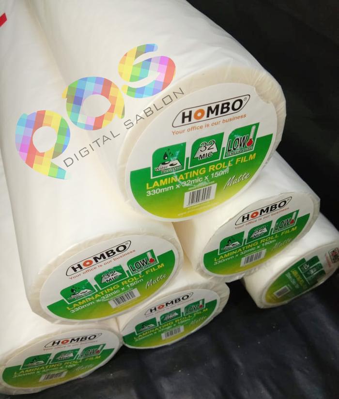 Jual Plastik Laminating / Plastik Laminasi Hombo Roll Doff / Matte A3 ...