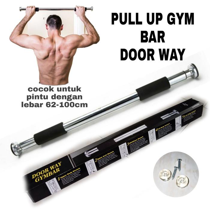 Jual ALAT FITNES PULL UP DOOR WAY GYM BAR FITNESS PERALATAN OLAHRAGA ...