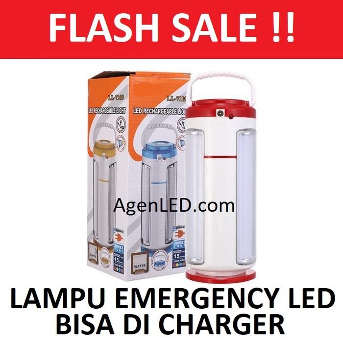 Jual Lampu Emergency LED Lamp darurat senter lentera charger cas ...