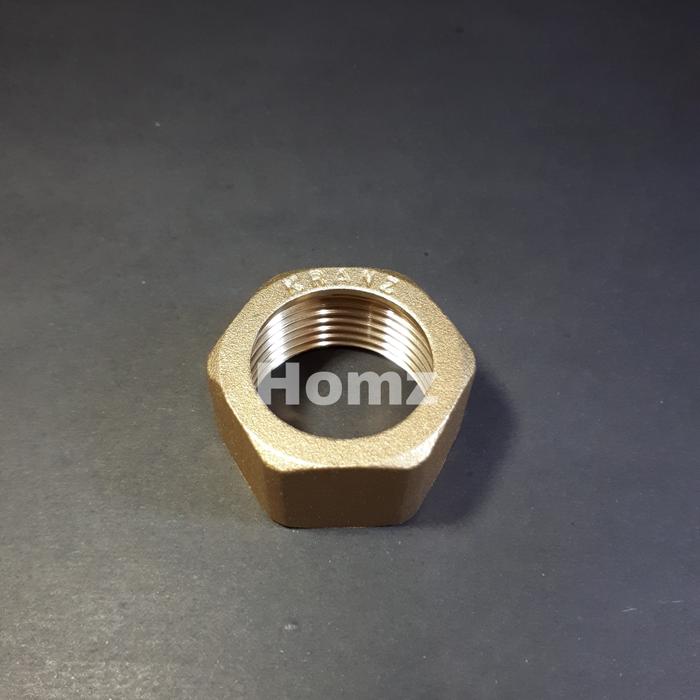 Jual KRANZ Mur Sanyo 1" inch Kuningan/Mur Kopling Union Sok 3/4" in/Mur ...