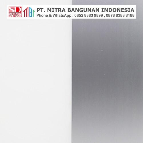 Jual Shunda Plafon PVC - Fancy - Silver and White - PL 08.007 - Kota ...