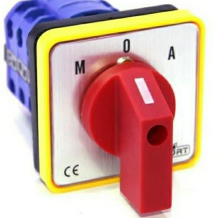 Jual Rotary Switch Fort Change Over Switch A-O-M SA16-3-2 2 Pole - Kab ...