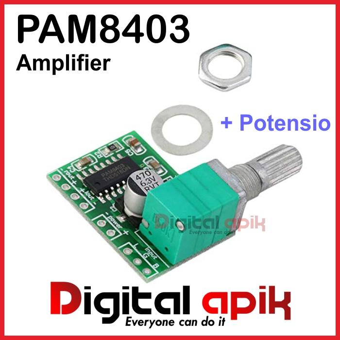 Jual PAM 8403 Amplifier Stereo Module Potensio PAM8403 Potensiometer ...