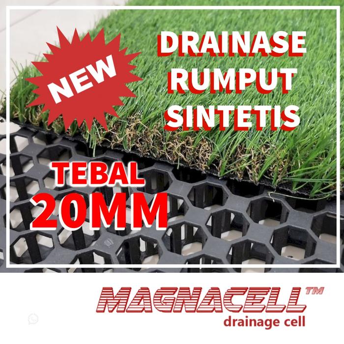 Jual Drainase Rumput Sintetis MAGNACELL 20MM - Kota Tangerang Selatan ...