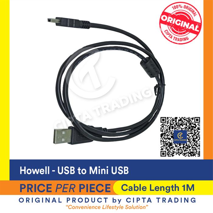 Jual Cable - Howell - USB to Mini USB 1M - Jakarta Barat - Cipta ...
