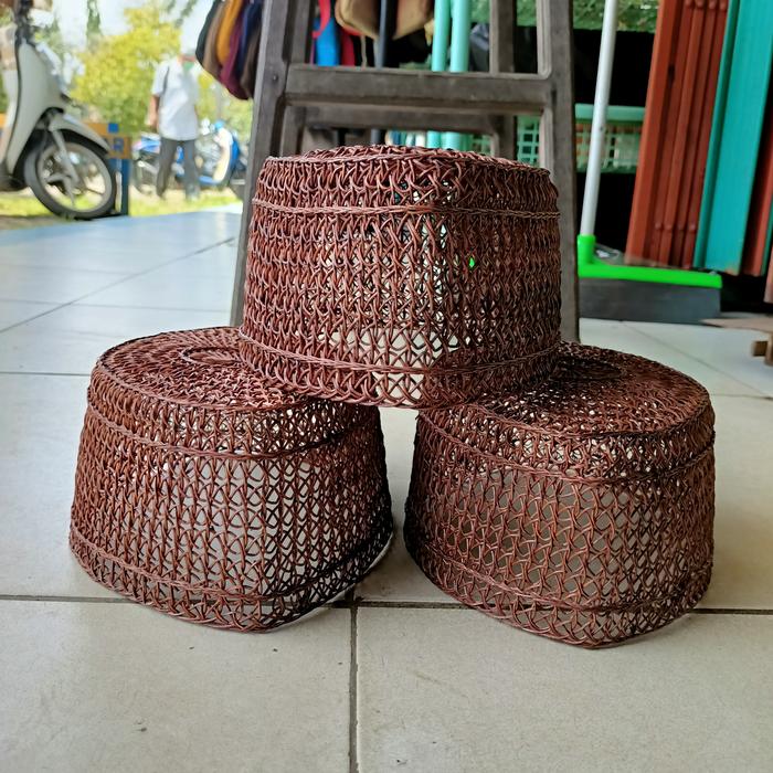 Jual Peci Rotan Khas Kalimantan. Kopiah Rotan anyaman - Kab. Banjar ...