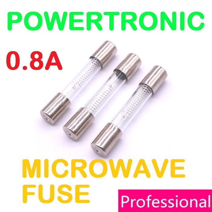 Jual Microwave Fuse 0.8A 800mA 5KV 5000V Sekring Oven High Voltage ...