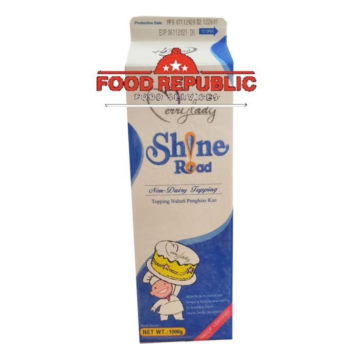 Jual SHINE ROAD NON DAIRY WHIPPING CREAM 1 LTR - TOPPING NABATI HALAL ...