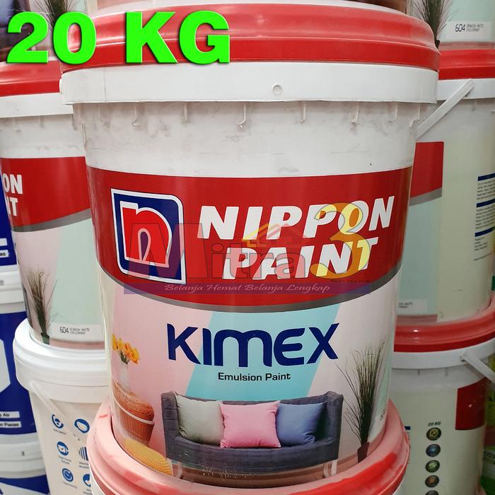 Jual Cat Tembok Dinding Interior KIMEX Nippon Paint 20 KG Pail / Cat ...