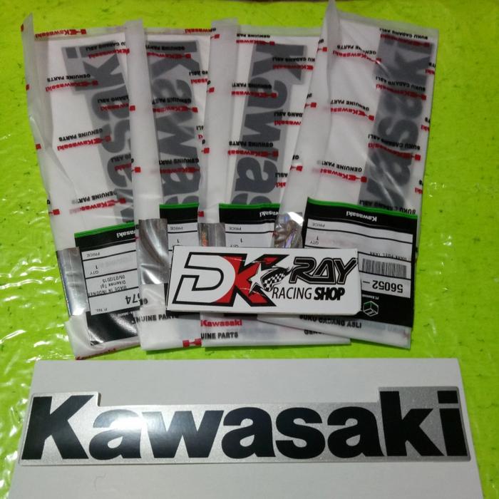 Jual striping stiker tangki ninja KIS silver original Kawasaki ninja ...