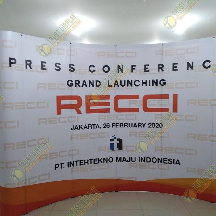 Jual Backwall | Backdrop Curve : 3x4 (Rangka Tanpa Printing) - Jakarta ...
