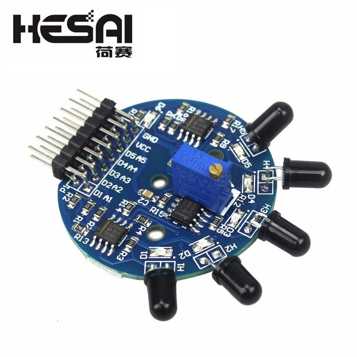 Jual Flame Sensor Module 5 Channel Robotic Sensor Deteksi Api ( ARDUINO ...