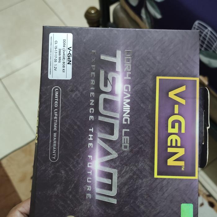 Jual ram vgen ddr4 8gb dual led biru V-GEN - Kab. Bekasi - LAnet ...