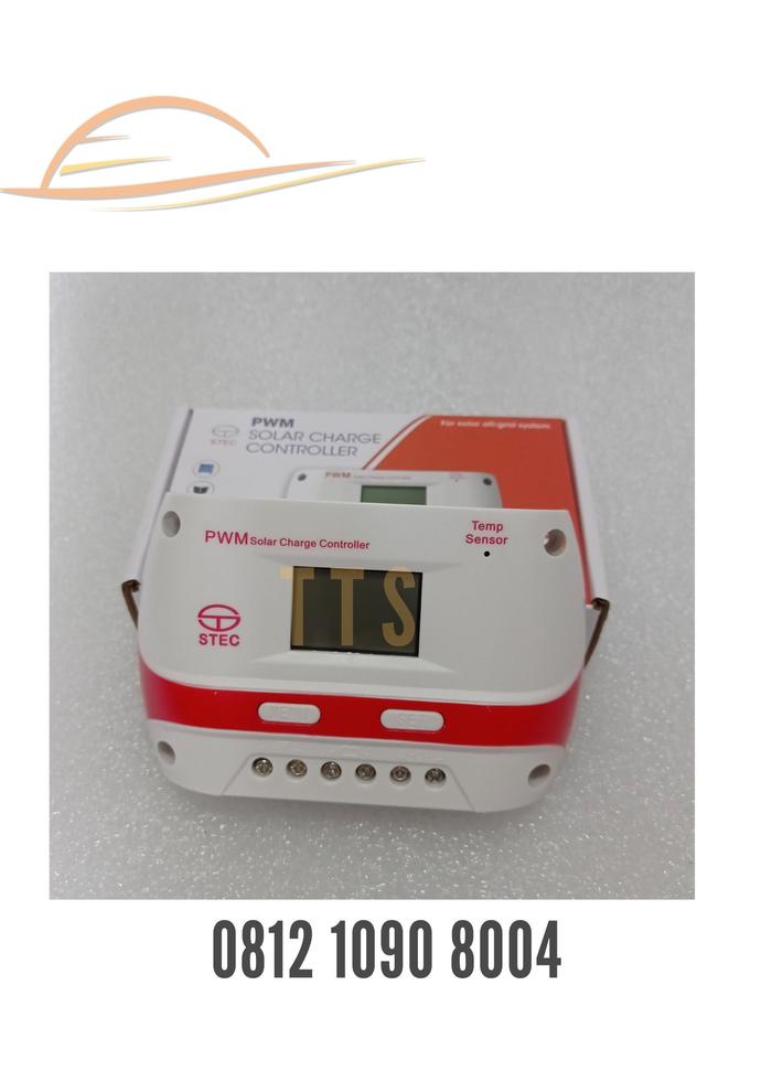 Jual Solar Charge Controller 20A STEC 20A 12/24V PWM Display - Jakarta ...