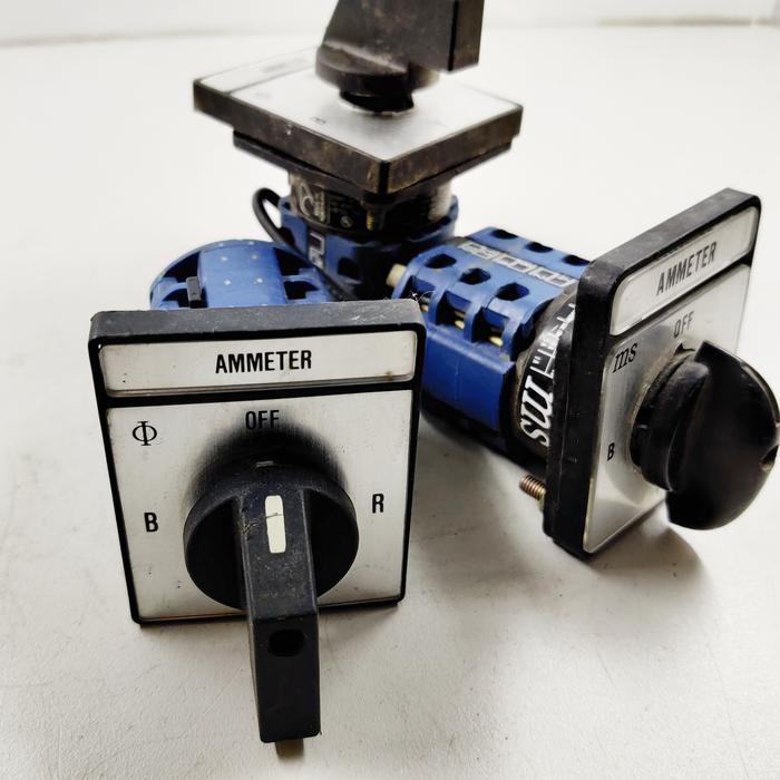 Jual KRAUS NAIMER Ammeter Selector 4 Position Rotary CAM Switch 20A 3P ...