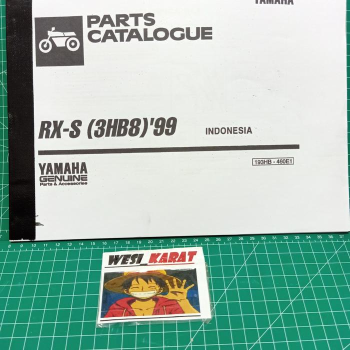 Jual katalog rxs RX-S PART KATALOG YAMAHA RXS CATALOGUE YAMAHA RXS ...