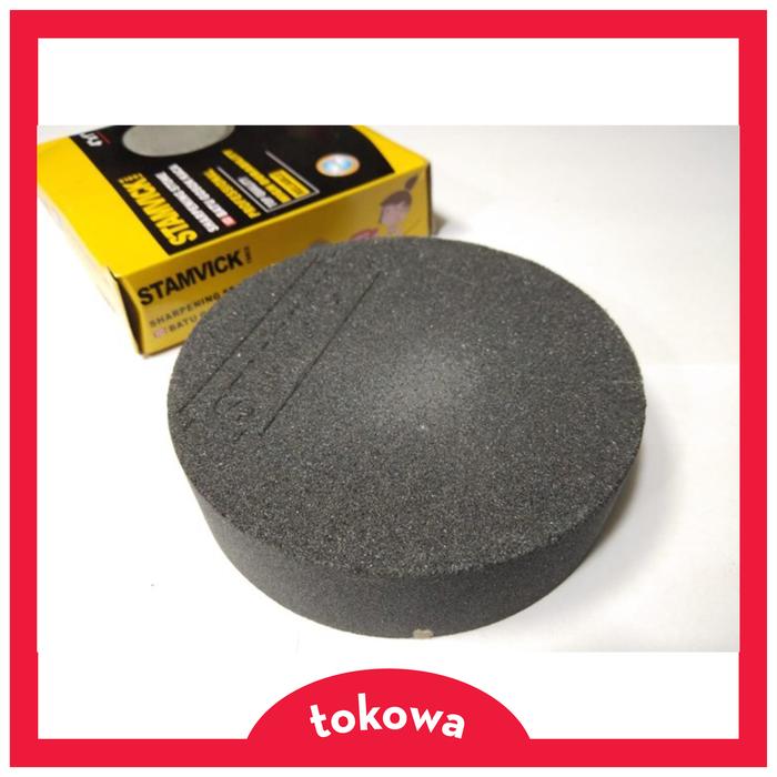 Jual Batu Gosok Kaca Stamvick 4" / Batu Asah Bulat 4 Inch Sharpening ...