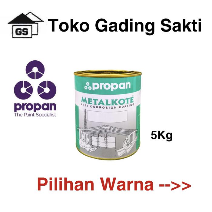 Jual Propan Metalkote Zinchromate / Cat Dasar Besi Galon 5Kg - Jakarta ...
