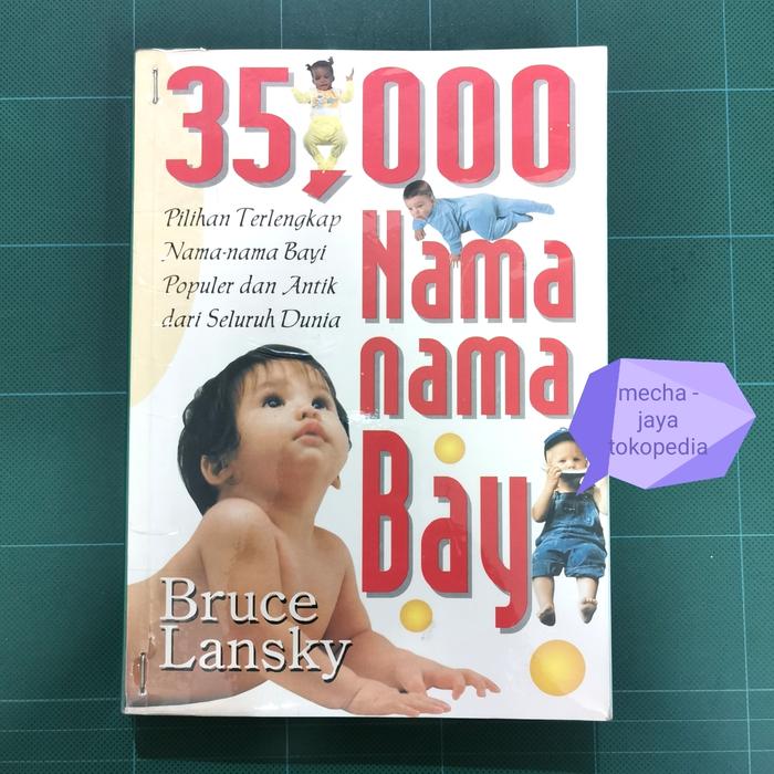 Jual The Name Book - Buku 350000 Nama-nama Bayi Bruce Lansky + Sampul ...