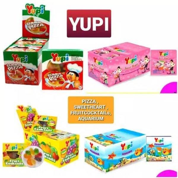 Jual Yupi Permen Gummy Jelly Kecil 15gr (All Varian) - Calci Beans ...