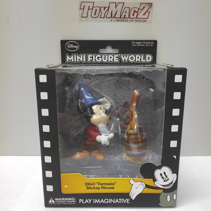 Jual Mini Figure World Disney 1940 Fantasia Mickey Mouse Play ...