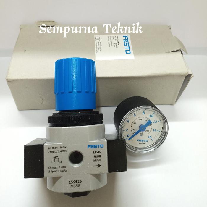 31151 FESTO PRESSURE REGULATOR, 162591, LR-D-O-MINI, 41% OFF