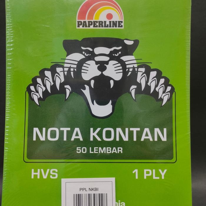 Jual Nota Kontan 1ply/buku Nota/buku Bon/1rangkap/1ply/paperline/besar ...