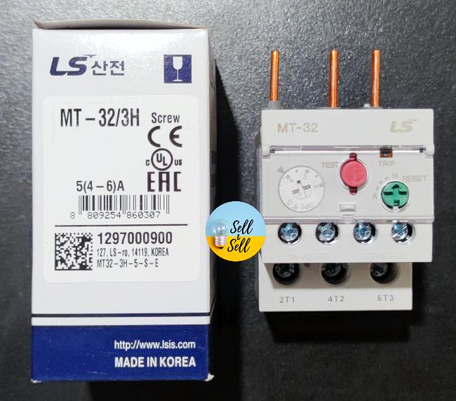 Jual Thermal Overload Relay MT-32/3H merek LS / Overload MT32/3H merek ...