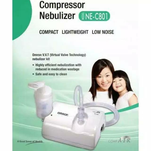 Jual Omron Compressor Nebulizer Ne-c801 Alat Uap Inhalasi Di Seller ...