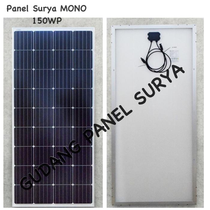 Jual Panel Surya Solar Panel Solarcell SOLANA MONO 150WP 150 WP ...