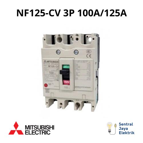 Jual MCCB NF125-CV/NF125CV 3 PHASE 80A/100A/125A MITSUBISHI ELECTRIC - 125A - Jakarta Pusat ...