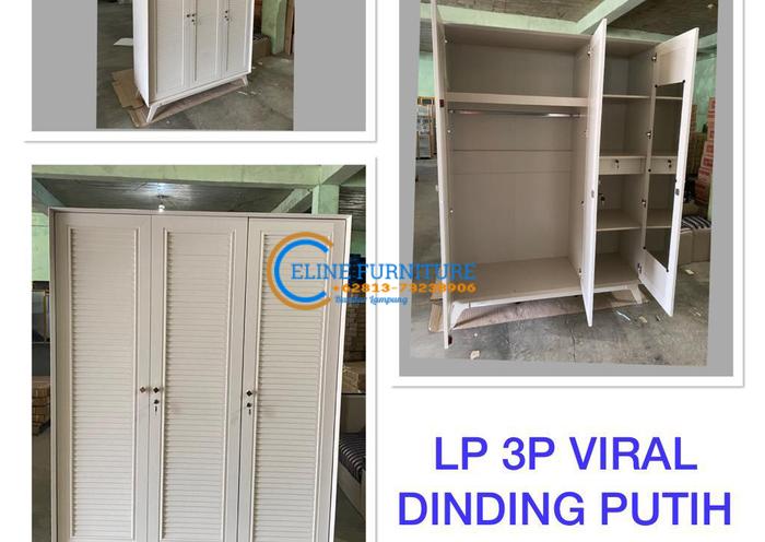 Jual Lemari Pakaian 3P Jumbo MDF - Kota Bandar Lampung ...