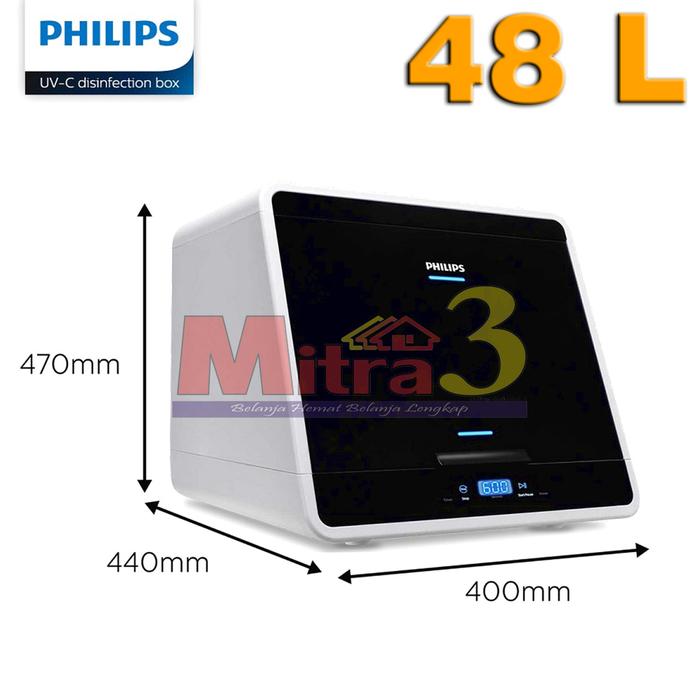 Jual PHILIPS UVC Disinfection Box 48L Kotak Sterilizer Virus Bakteri Timer - Kota Makassar ...