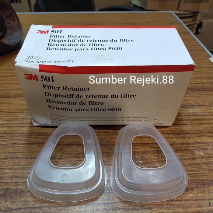 Jual Cover 3M 501 Original 3M Filter Retainer Buat Tempat Filter 5N11 ...