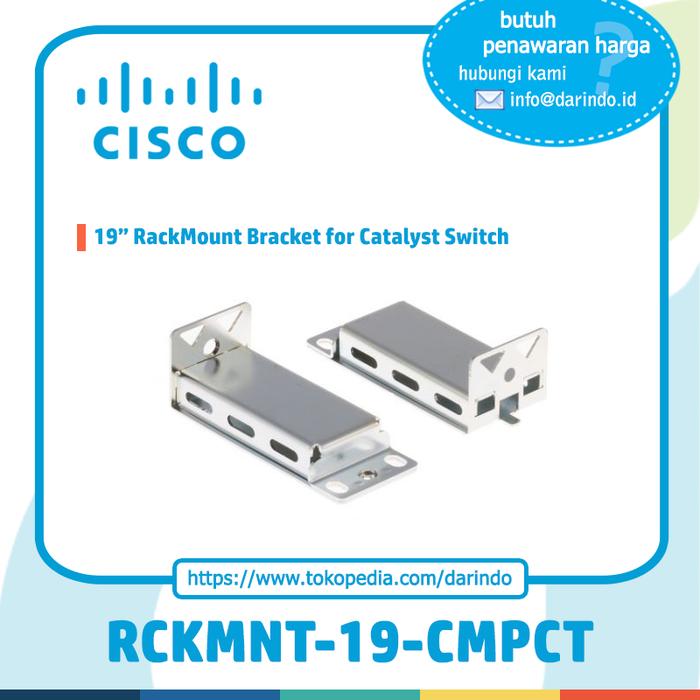 Jual Cisco 19 inch Rack Mounting Bracket [RCKMNT-19-CMPCT=] - Jakarta ...