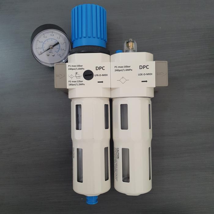 Jual Air Filter Regulator Ukuran 1/2 inchi 2 tabung AC 4010 - 04 - 16 ...
