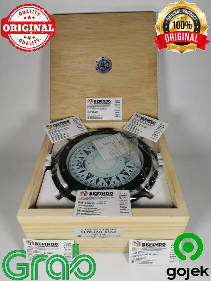 Jual Kompas box kayu DAIKO 4 inchi ( Box Compass DAIKO Sun Star SSA2 ...