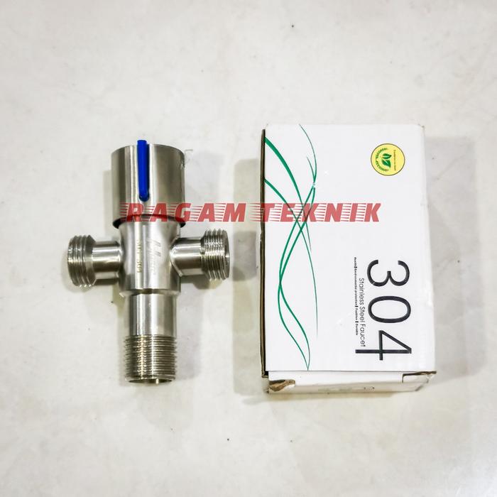 Jual Keran Shower T Stainless 304 Kran Cabang Tee Stop Kran Kloset Closet - Kota Bandung - ragam ...