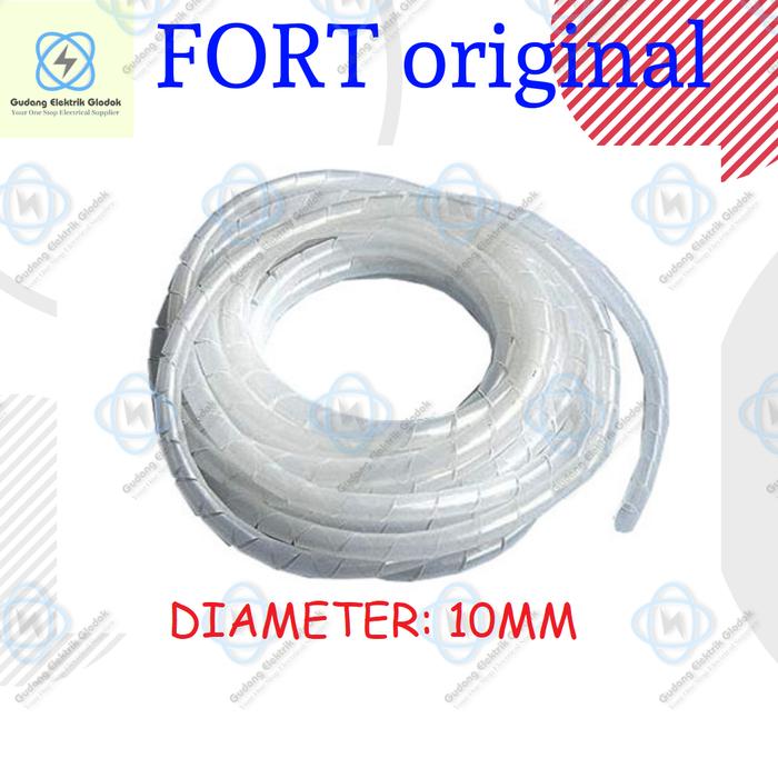 Jual WRAPPING KABEL SPIRAL / KABEL SPIRAL ; DIA.10MM ; PANJANG 10M ...