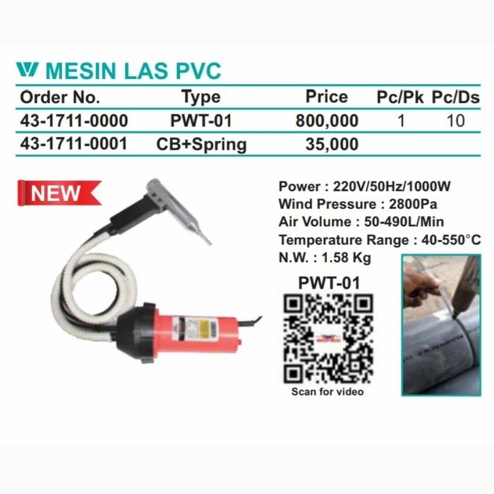 Jual Mesin Las PVC Las Plastik Las Pipa Paralon WIPRO PWT01 PWT 01 ...