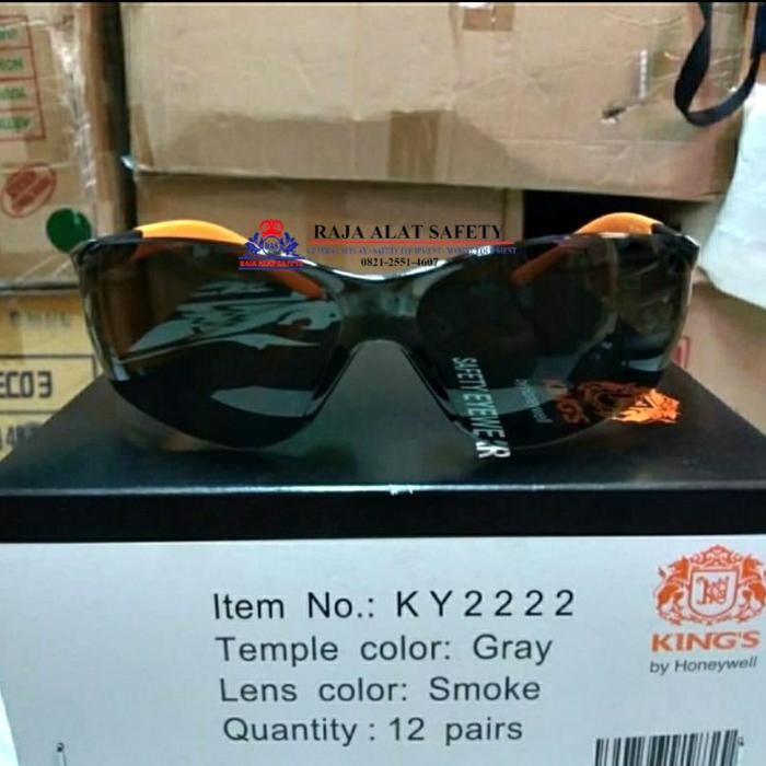Jual Kacamata Kings Black KY 2222 / Safety Glasses King KY2222 Hitam ...