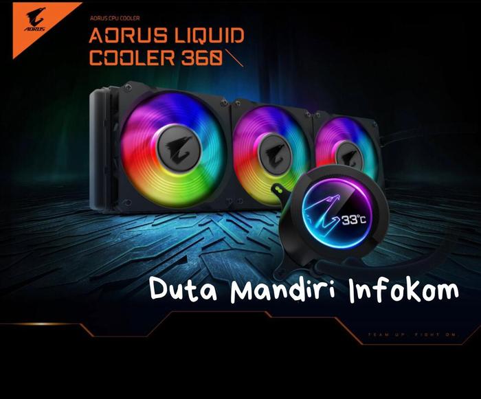 Gigabyte AORUS RGB AIO Liquid Cooler 280, 280mm Radiator,