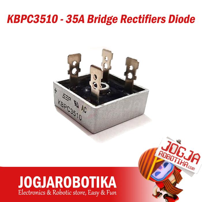 Jual KBPC3510 - 35A Bridge Rectifiers Diode - Kab. Sleman - Jogjarobotika | Tokopedia