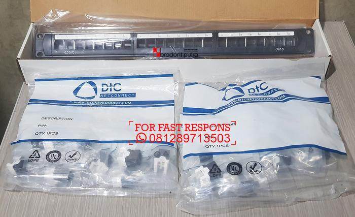 Jual Patch Panel Dtc Netconnect 24port Cat6 Harga Saudara Di Seller Velvet Store - Cengkareng ...