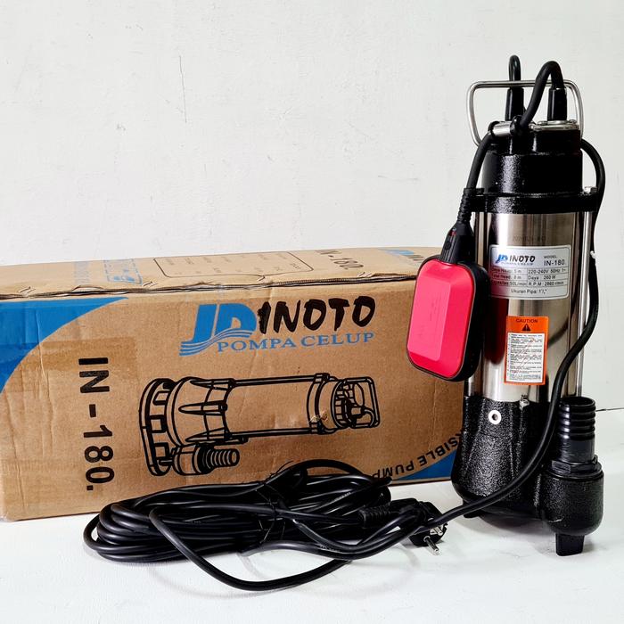 Jual Pompa Celup Stenliss Air kotor bersih INOTO inv180 Spesial kolam ...