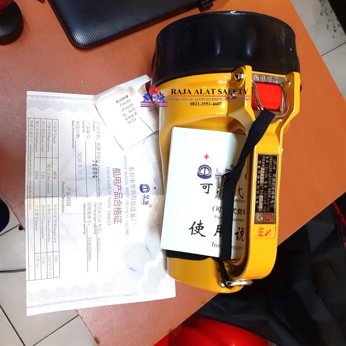 Jual Senter Damkar Waterproof / Fire Safety Explosion Torch Light ...