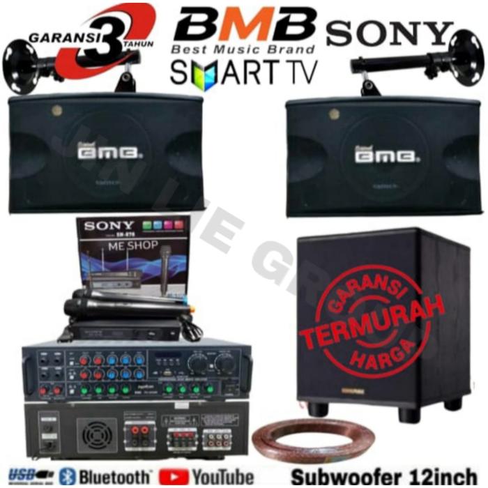 Jual PAKET SOUND KARAOKE BMB 10 INCH PLUS SUBWOOFER 12 INCH - Jakarta ...